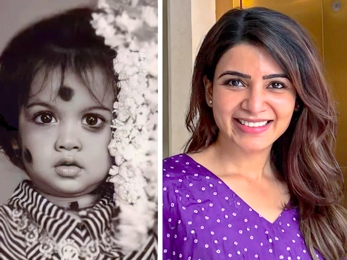 Tollywood Star Heroines Childhood Rare Photos Collection Goes Viral - Sakshi